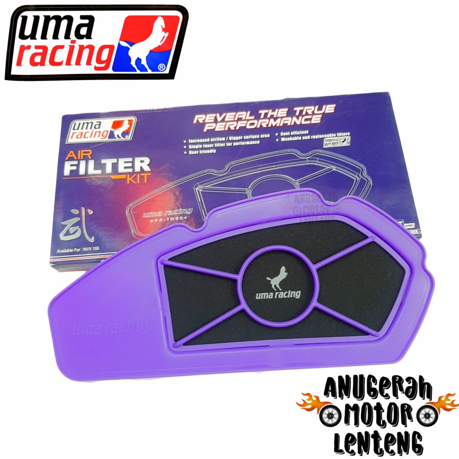 Jual Filter Udara Uma Air Filter Uma Racing Aerox NVX 155 | Shopee ...
