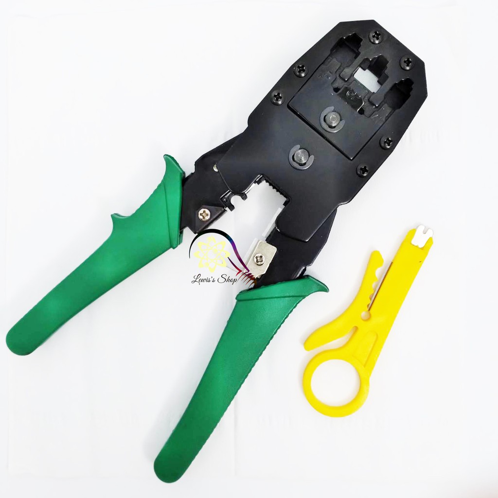 Jual Tang Crimping Telepon Internet RJ11 RJ45 LAN CAT5E CAT6 High ...