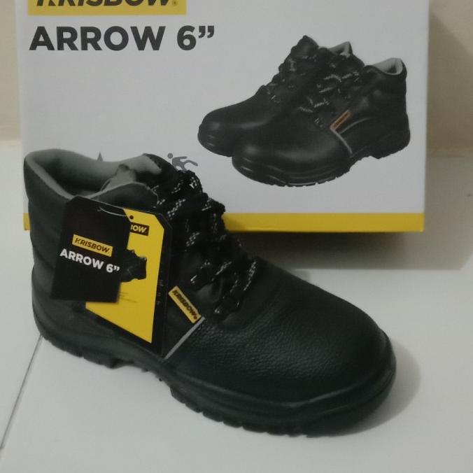 Jual Sepatu Pengaman 6Inc Krisbow Safety Shoes Arrow Sepatu Septi ...