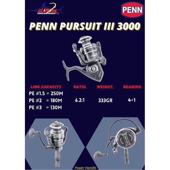 Jual REEL PANCING / KATROL PANCING / KATROL PENN / PENN PURSUIT / Reel ...