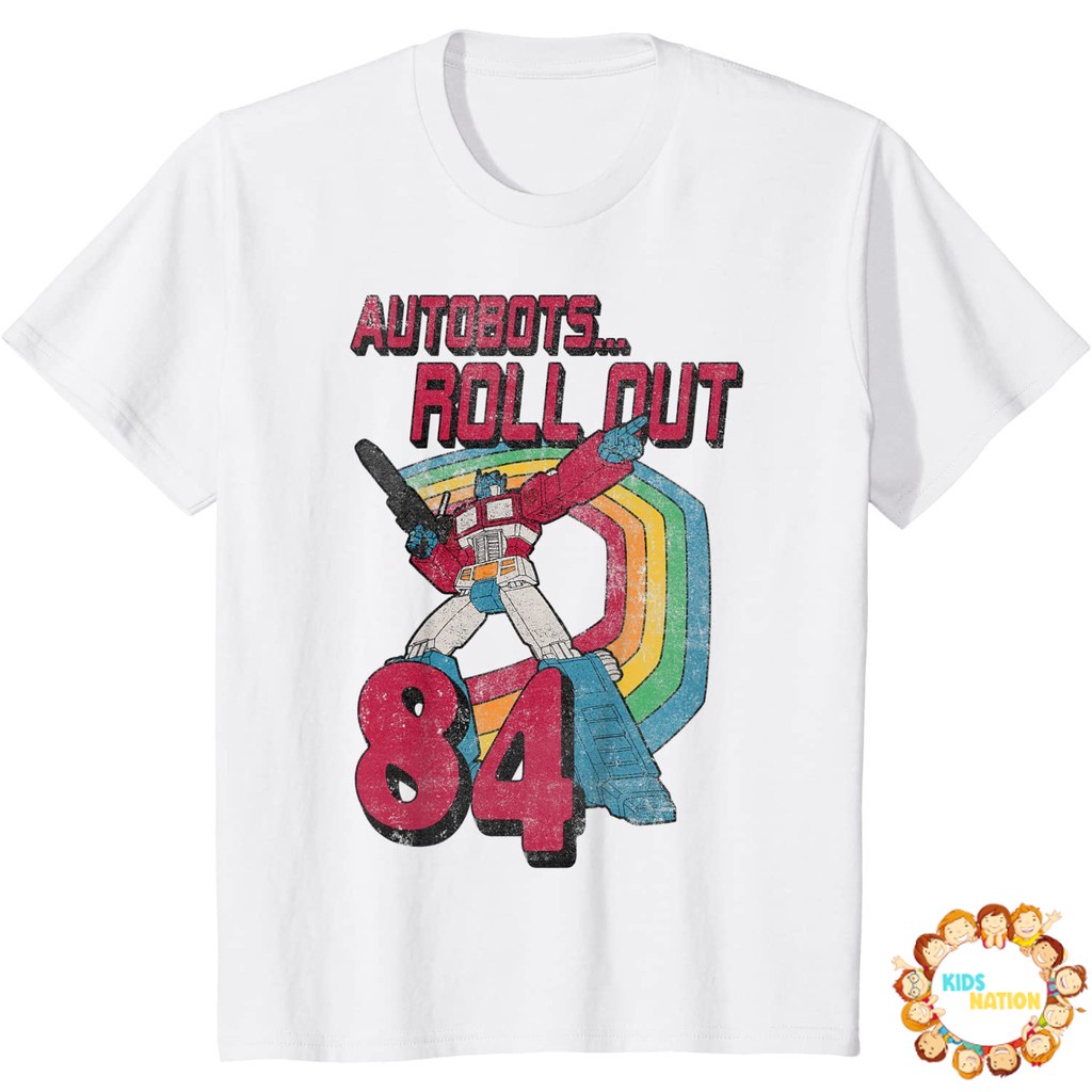 Jual Baju anak Transformers Autobots Roll Out 84 Retro T-Shirt | Shopee Indonesia