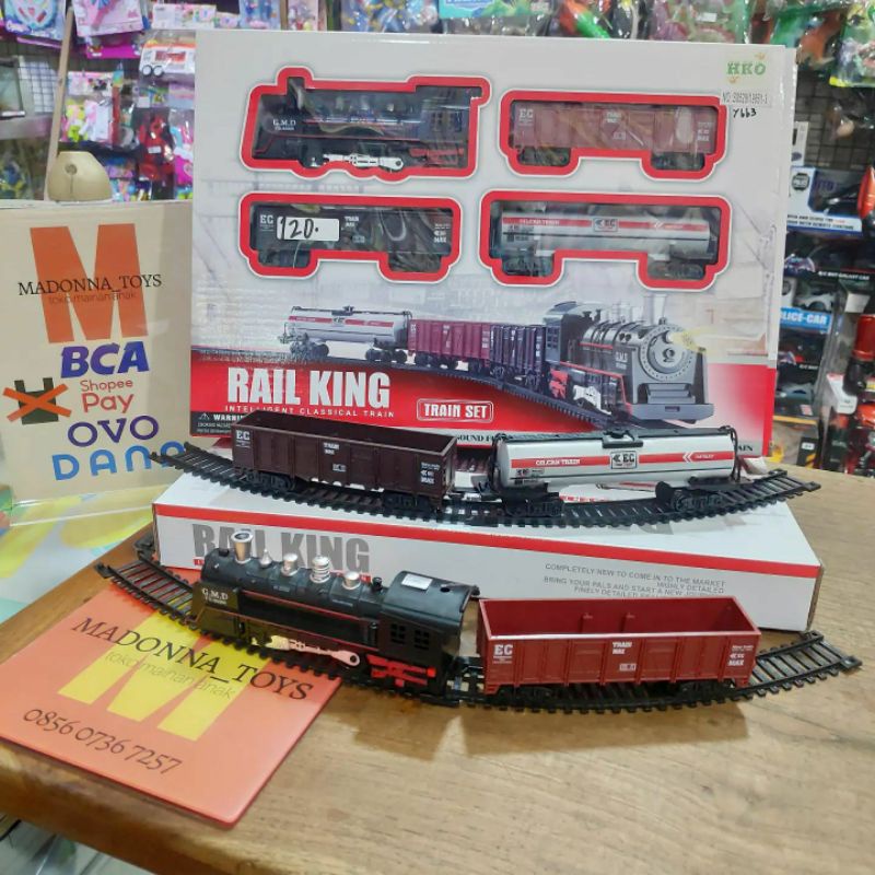 Jual Mainan Kereta Api Kereta Rel Kereta Batrei Kereta Barang