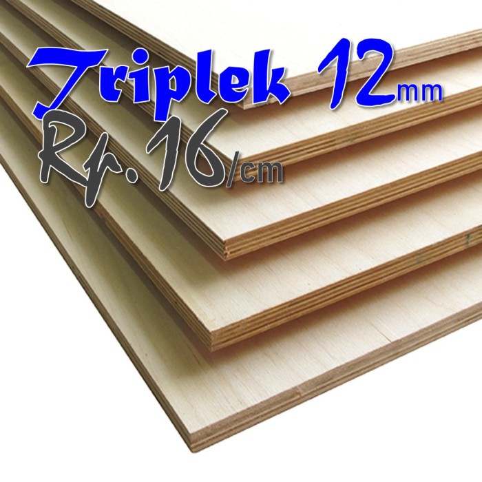 Jual TRIPLEK 12mm Harga /cm (CARA ORDER LIHAT DESKRIPSI) | Shopee Indonesia
