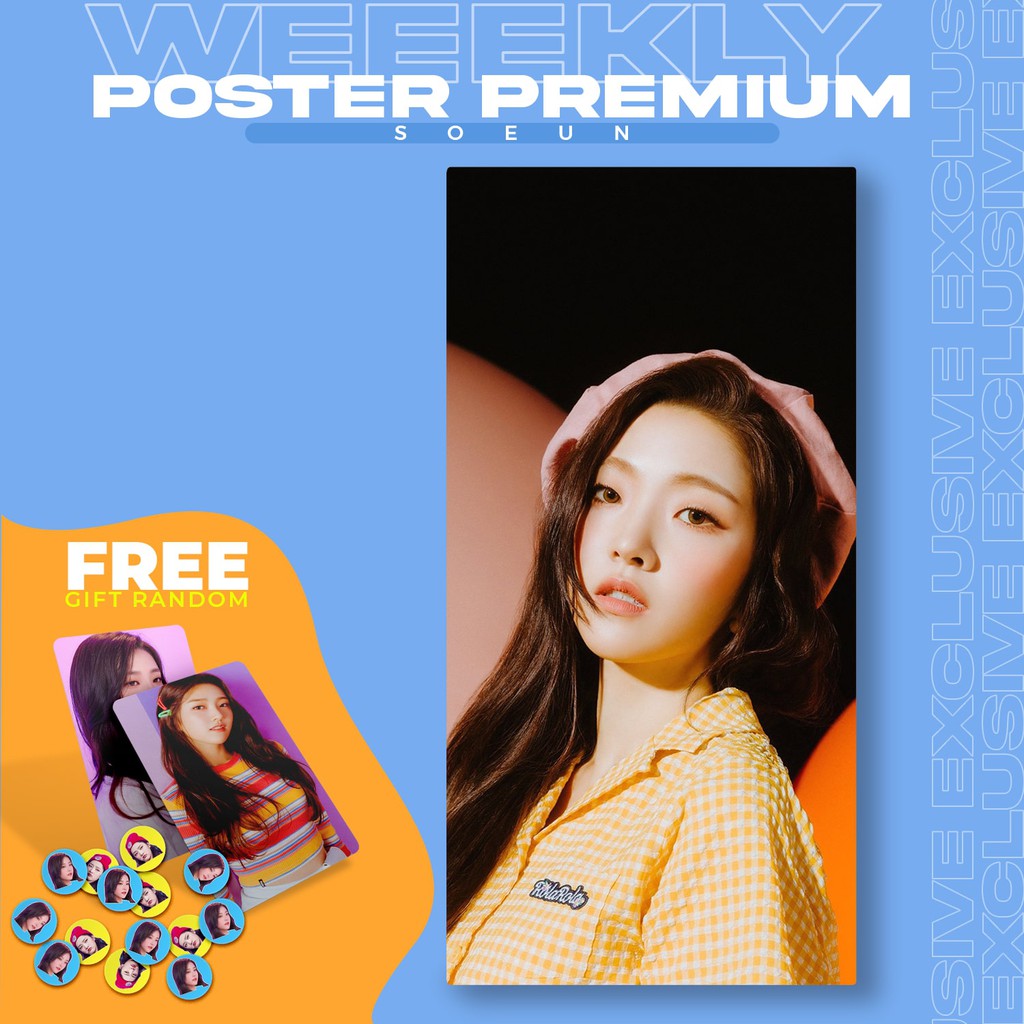 Jual [BM Poster Premium] Soeun Weekly (15 cm x 30 cm) || Hiasan Dinding ...