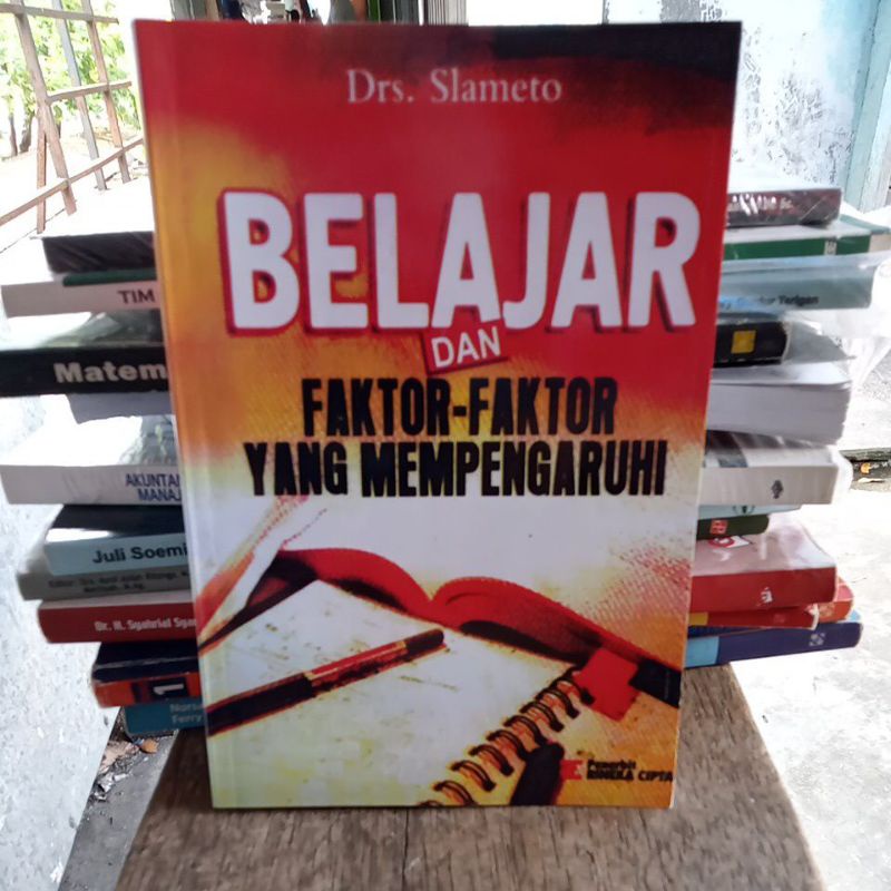 Jual belajar dan faktor-faktor yang mempengaruhi Drs slameto | Shopee Indonesia