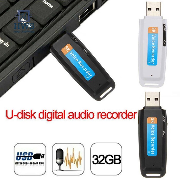 Jual USB Voice Recorder With Memory Card Slot - USB Alat Perekam Suara ...