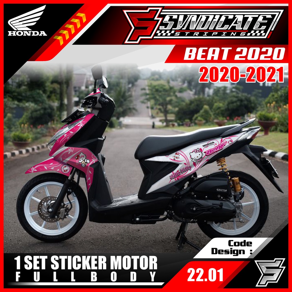 Jual Syndicate Striping SS. 22.01 - Sticker Motor Full Body Beat 2020 ...
