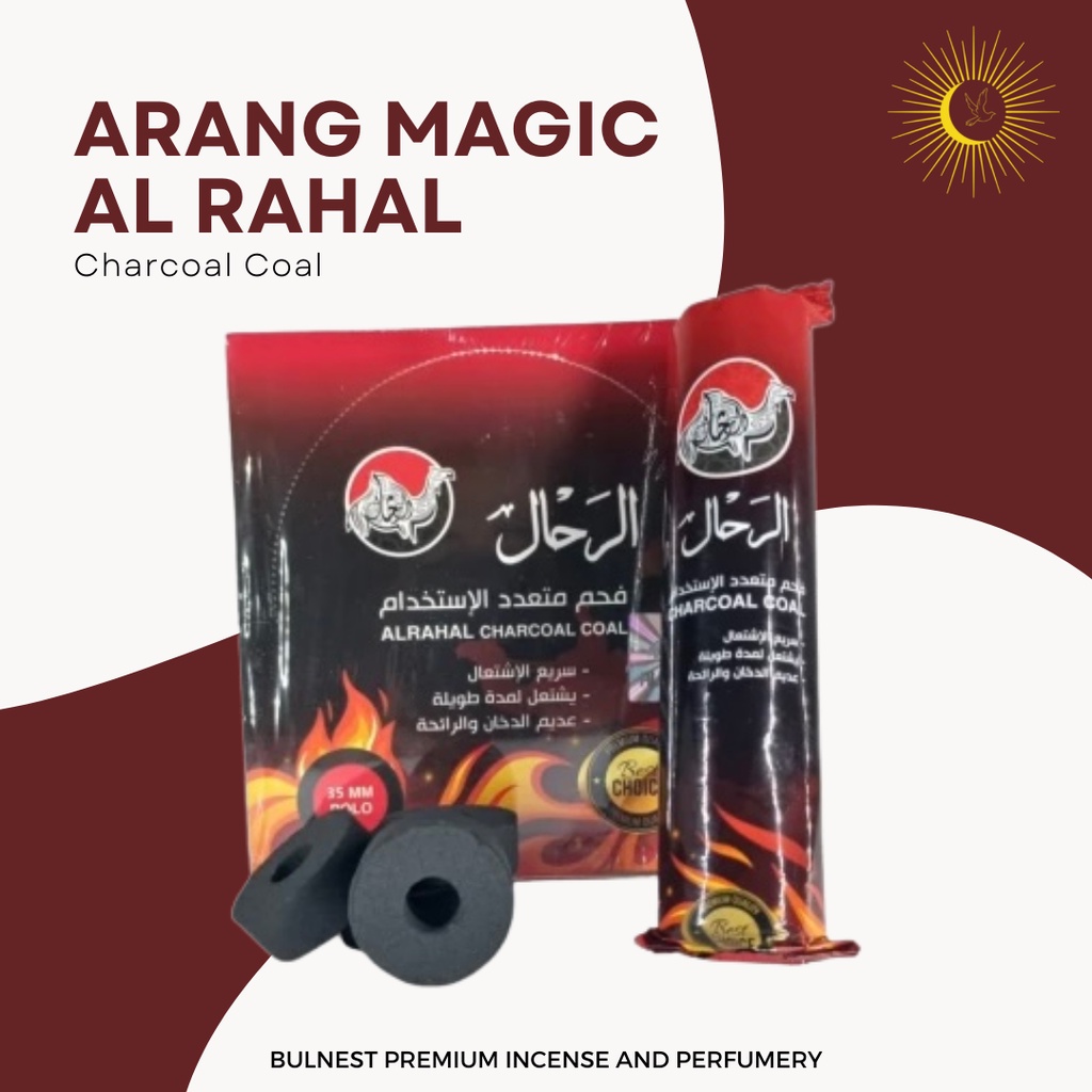 Jual Arang Magic Al Rahal | Arang Bakar Bukhur | Arang Magic Charcoal | Arang Briket | Shopee ...