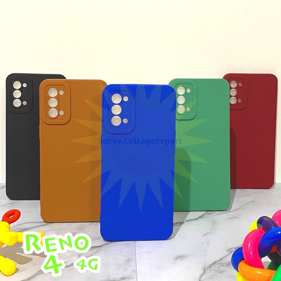 Jual Case Slim Matte Pro Camera Oppo Reno 4 Reno 5 4g 5g Reno 4f Reno ...