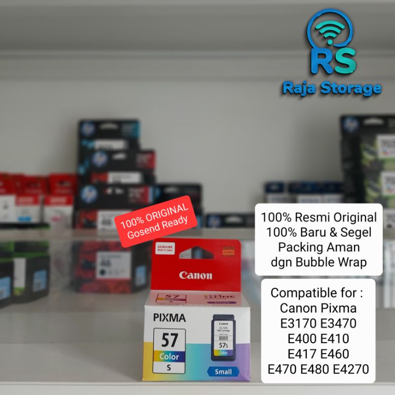 Jual Canon CL57S Small Colour Tinta Warna CL 57s Cartridge 57 S Pixma ...
