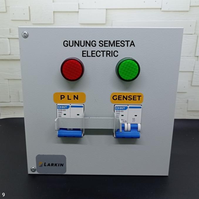 Jual Panel Interlock Switch Pln - Genset Chint 2P (Pengganti Ohm Saklar ...