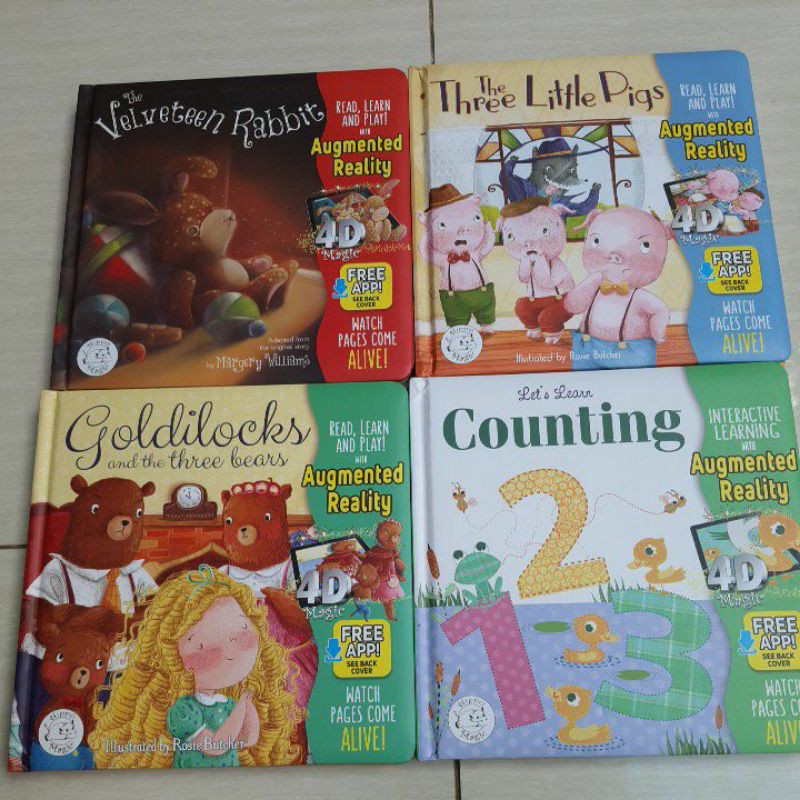 Jual Little Hippo Augmented Reality Children's book Original English | Shopee Indonesia