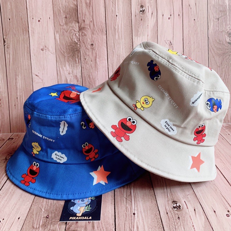 Jual PIKAKOALA - ELMO BUCKET HAT | Shopee Indonesia