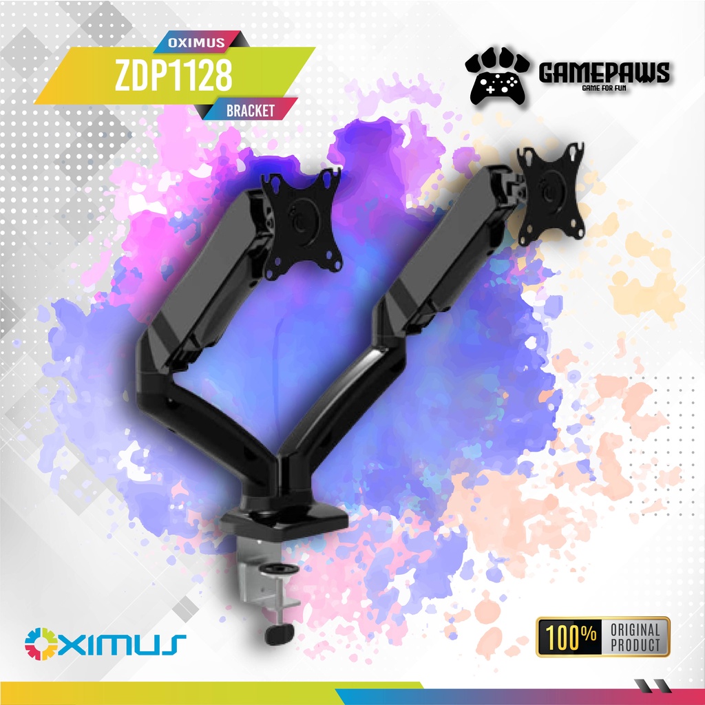 Jual BRACKET TV LED LCD MONITOR OXIMUS ZDP1128 TILT SWIVEL | Shopee ...