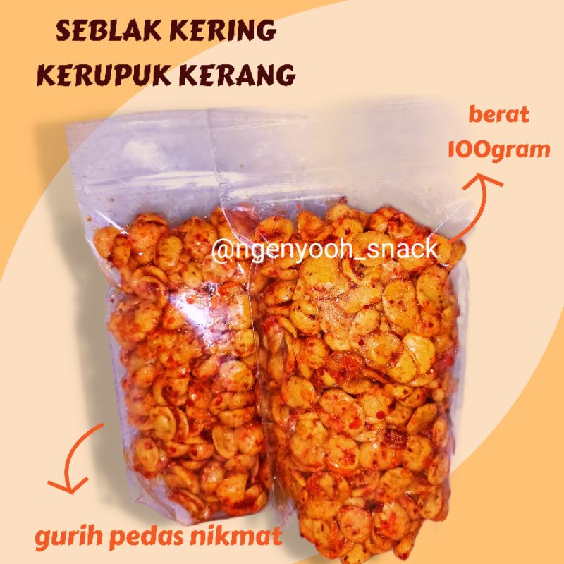 Jual SEBLAK KERING KERUPUK KERANG / SEBLAK KERUPUK | Shopee Indonesia