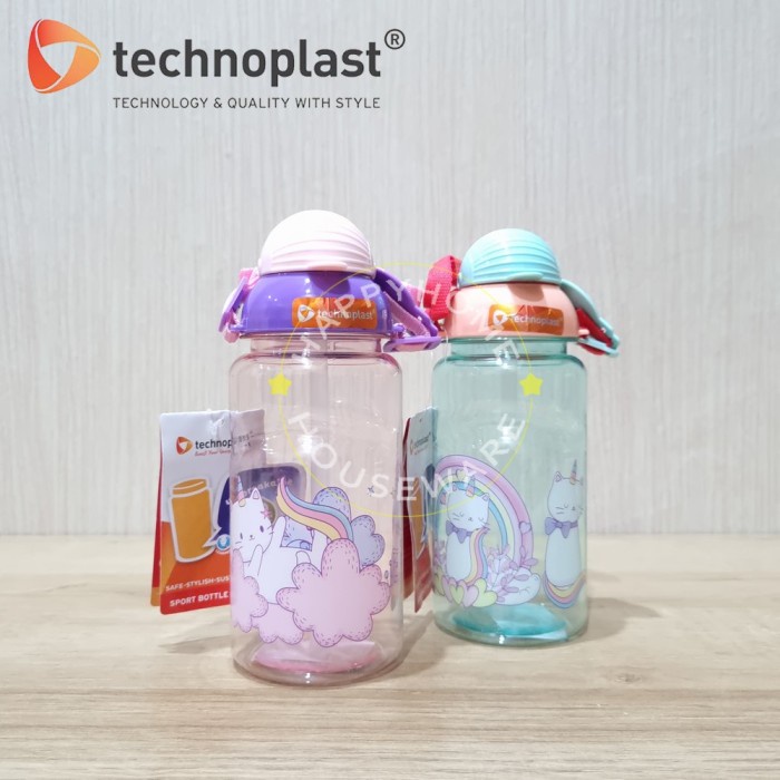 Jual HOWDY CAT Bottle School Sport 560ml | Botol Air Minum + Tali Cat ...