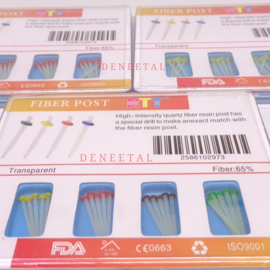 Jual DENTAL FIBER POST DENGAN DRILL BUR / PASAK FODASI AKAR GIGI ...