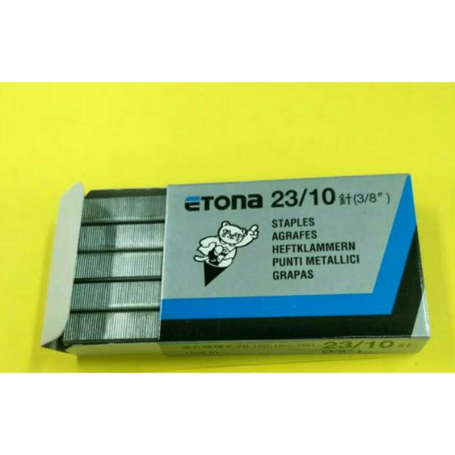 Jual Isi Staples Isi Stapler Jilid 2310 atau 1210 Staples Gun tacker ...