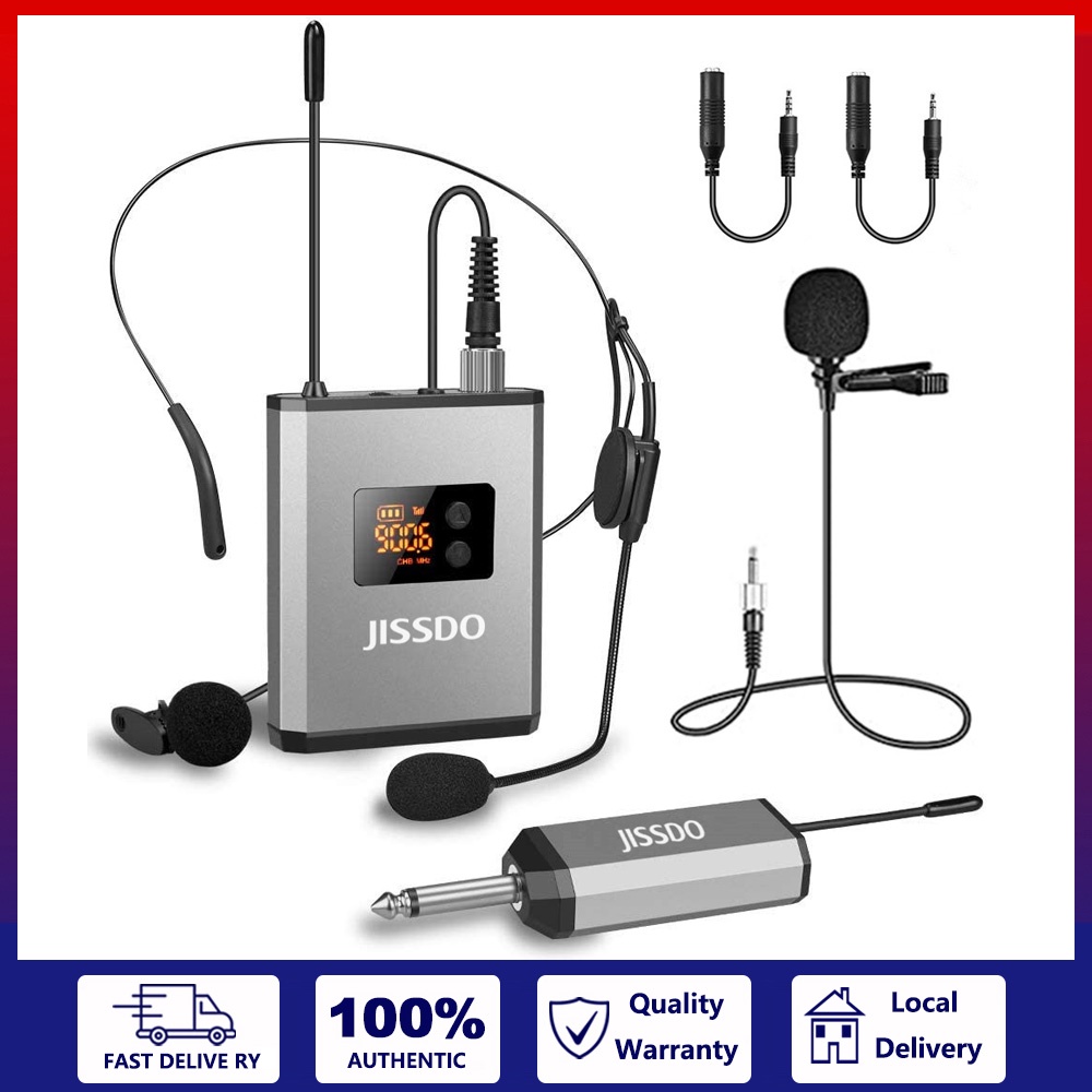 Jual Lapel Headset Microphone Clip Microphone On Wireless Bando ...
