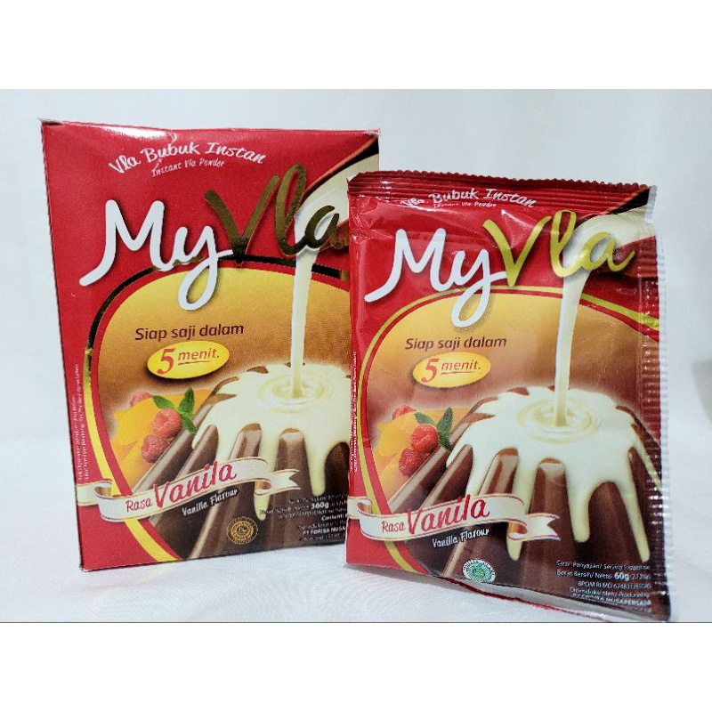 Jual Vla bubuk instan My vla vanilla flavour | Vla bubuk | Shopee Indonesia