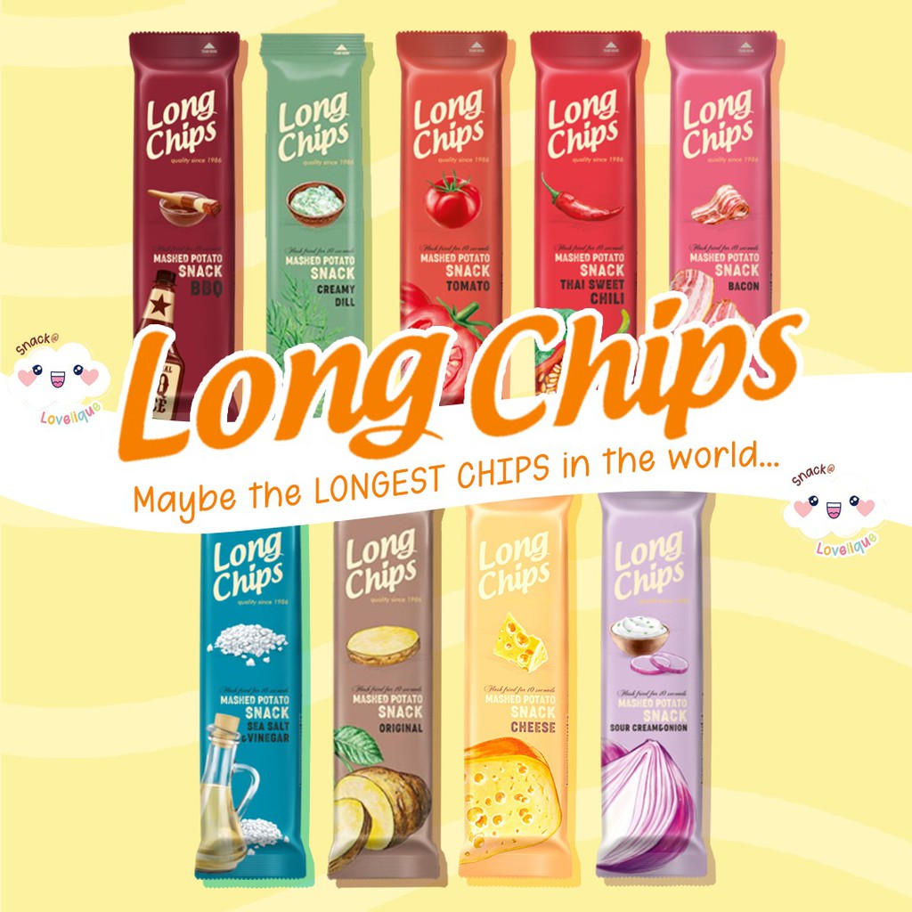 Jual Long Chips Mashed Potato Chips 75 Gr | Shopee Indonesia