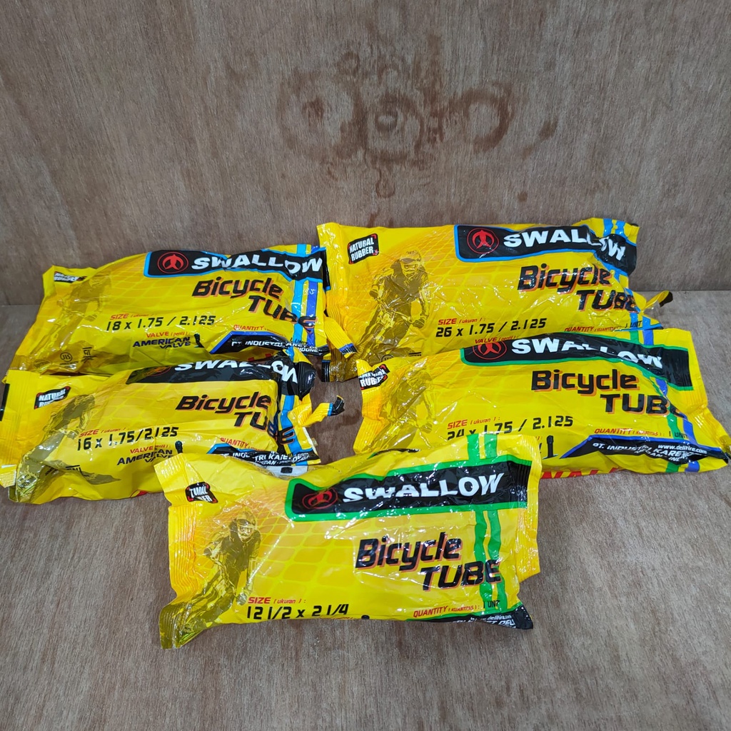 Jual ban dalam sepeda 12 16 18 20 24 26 inch swallow | Shopee Indonesia