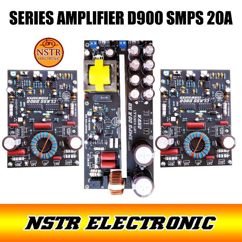 Jual series amplifeir class d900 smps 20A hblc Resonant | Shopee Indonesia