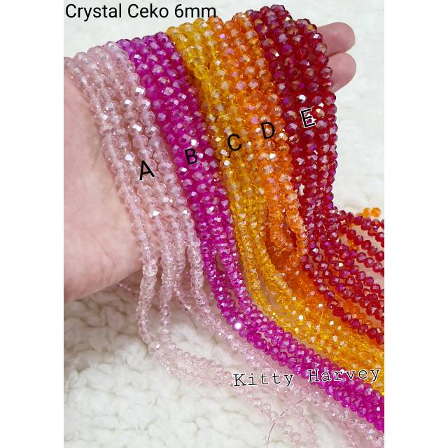 Jual Crystal Ceko 4mm 6mm 8mm | Shopee Indonesia