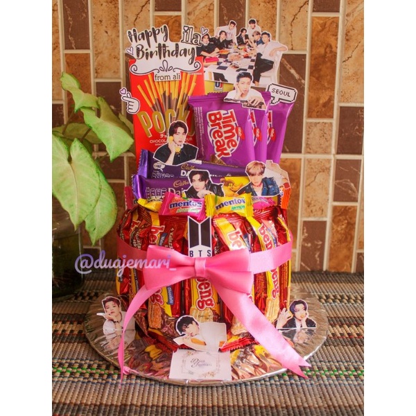 Jual Snack Cake Tart Universe With BTS | Shopee Indonesia