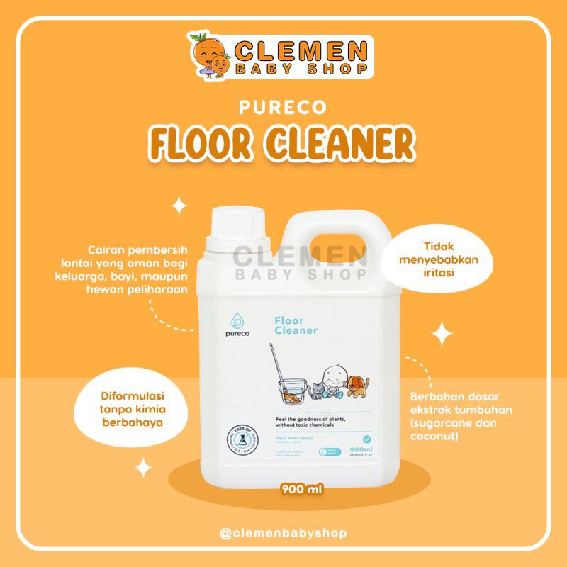 Jual Pureco Floor Cleaner 900 ML (Pembersih Lantai) | Shopee Indonesia