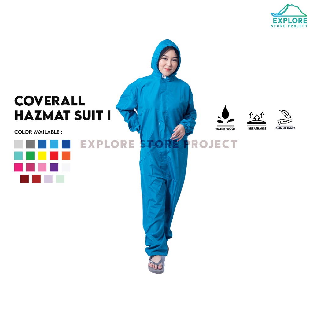 Jual BAJU COVERALL APD HAZMAT | BAJU APD HAZMAT SUIT | APD REUSABLE ...