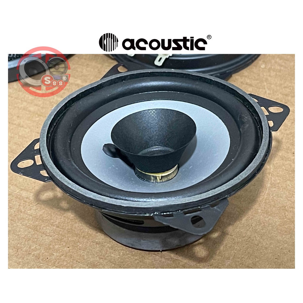 Jual Speaker Pintu Mobil 4 inch Coaxial 2-Way Acoustic per SET plus ...