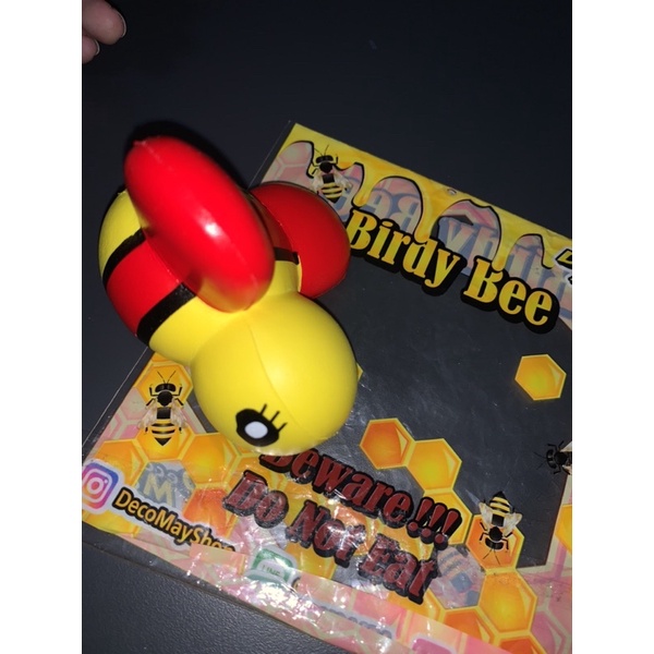 Jual [Ready] LICENSED DECOMAYSHOP BIRDY BEE SQUISHY (preloved squishy ...