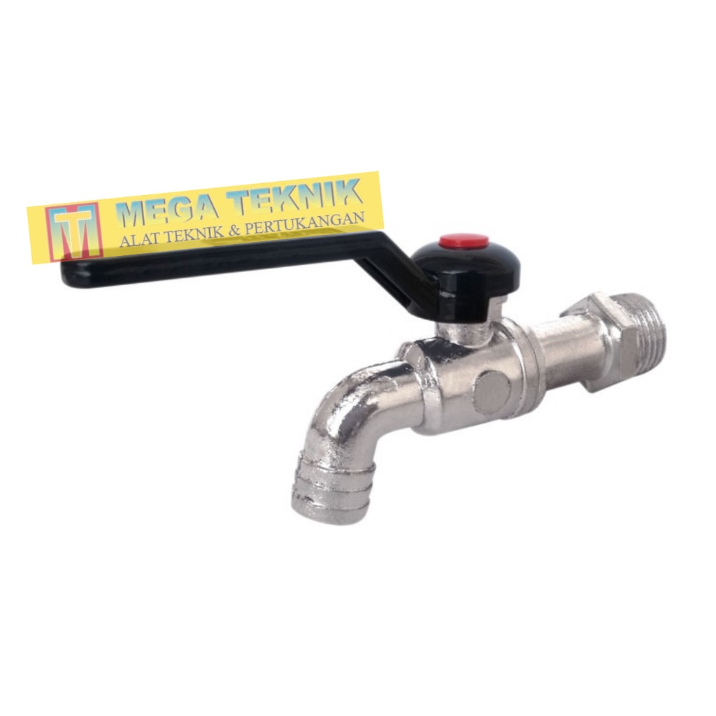 Jual Kran Besi / Keran Besi Gagang Hitam 3/4 inch | Shopee Indonesia