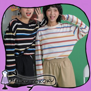 Jual KAOS BAJU ATASAN T-SHIRT FASHION LENGAN PANJANG WANITA CEWEK MURAH ...