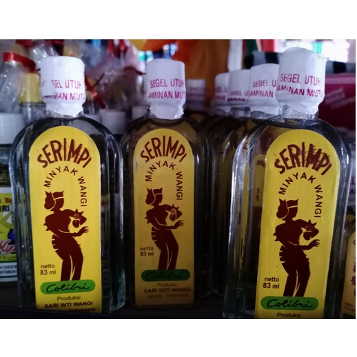 Jual Minyak Wangi Serimpi Botol Kaca 83ml | Shopee Indonesia
