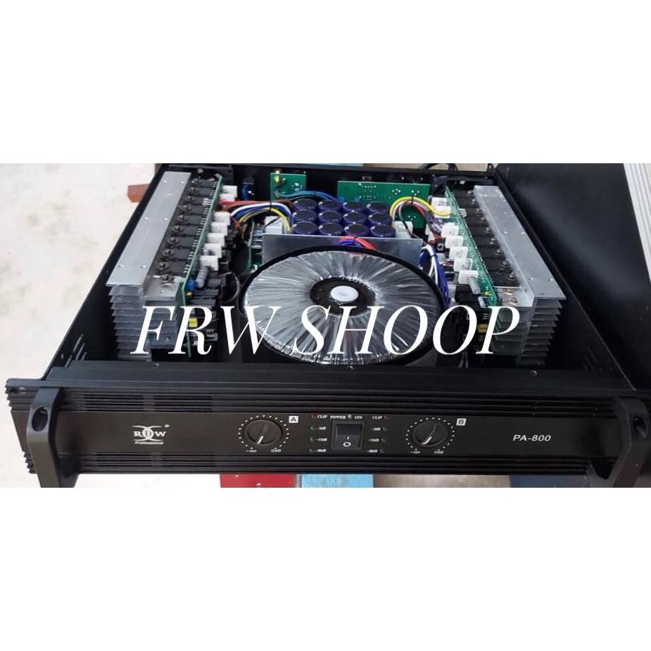 Jual POWER AMPLIFIER RDW PA 800 / RDW PA800 ORIGINAL | Shopee Indonesia