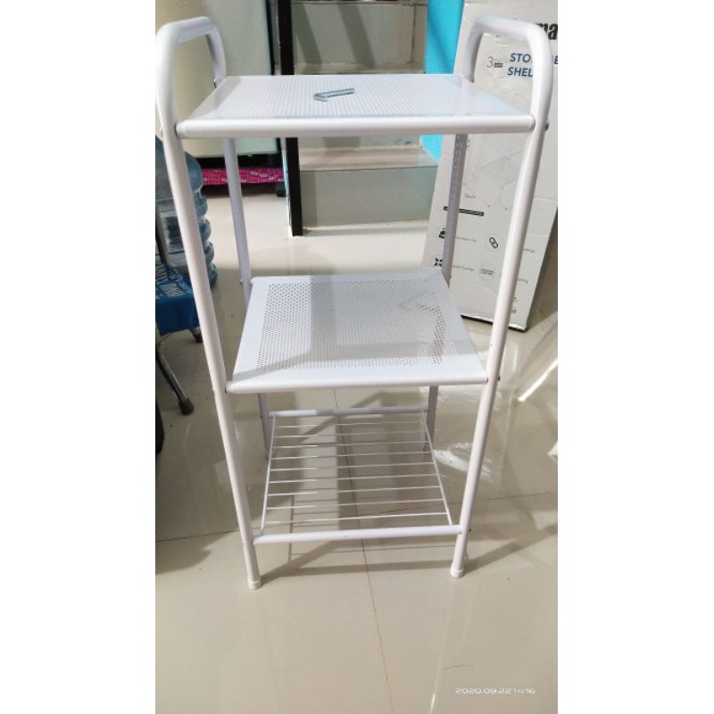 Jual INFORMA - RAK 3 SUSUN PUTIH / Rak dapur/ RAK 3 TINGKAT / 3 TIER ...