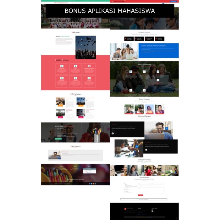 Jual new Source Code Sistem Informasi Akademik Sekolah Sisfo/Siakad ...