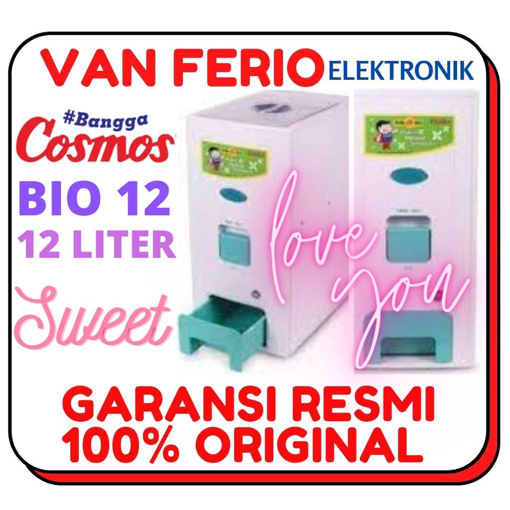 Jual COSMOS BIO12 RICE BOX / TEMPAT BERAS / BOX BERAS 12 LITER | Shopee ...