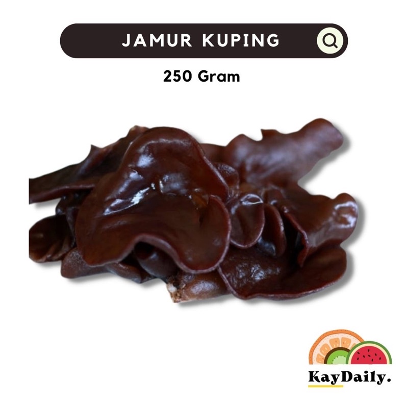 Jual JAMUR KUPING HITAM BASAH SEGAR 250 GR | Shopee Indonesia