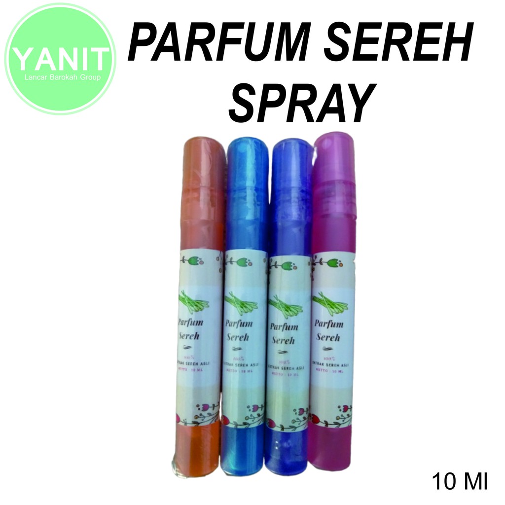 Jual Pengharum Spray Ruangan Lemari Mobil Toilet Parfume Parfum Serai ...