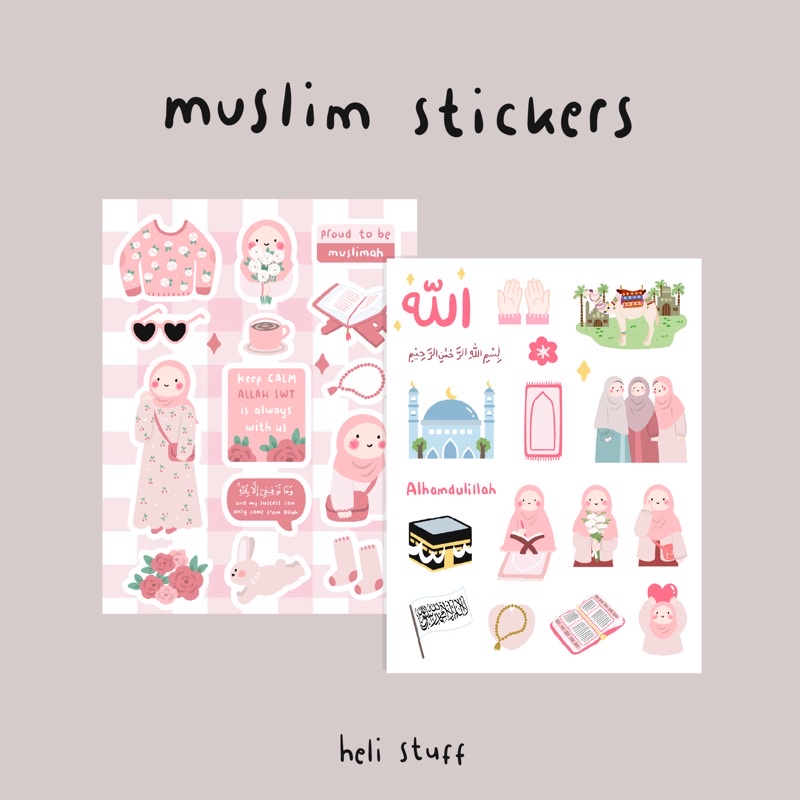 Jual STICKER [MUSLIM SERIES] | Shopee Indonesia