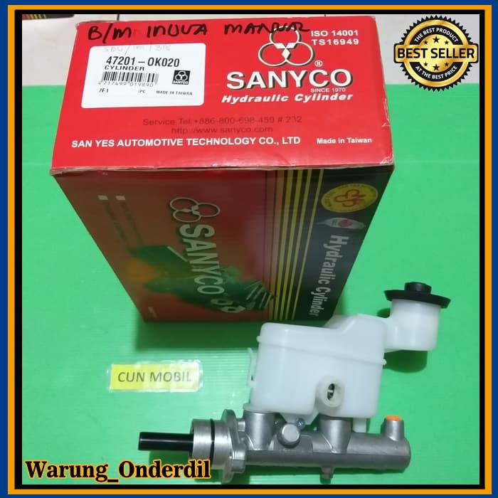 Jual Brake master assy Toyota Innova manual sblm Rebond 47201-0K020 Sanyco | Shopee Indonesia