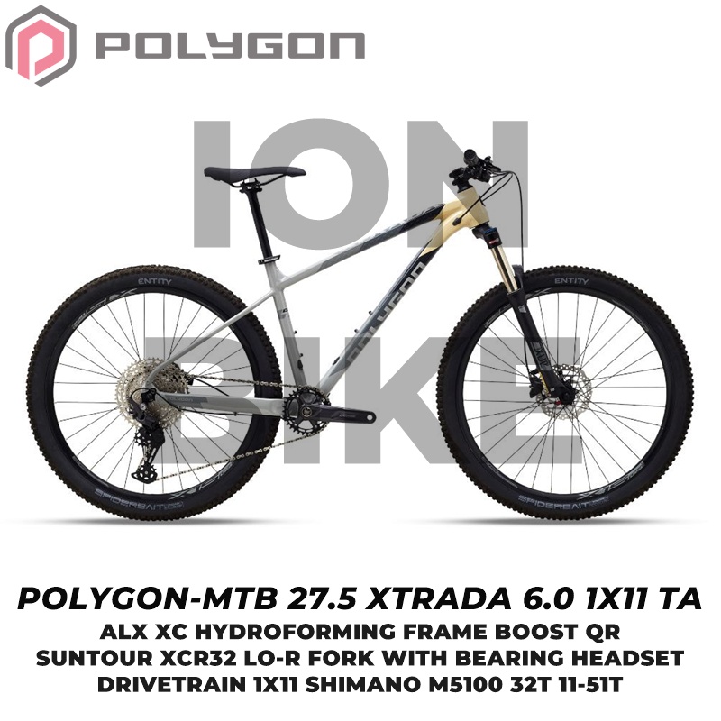 Jual Sepeda MTB 27.5 Polygon Xtrada 6 6.0 1x11 Single Terbaru Gunung Murah - 1 x 11 Speed ...