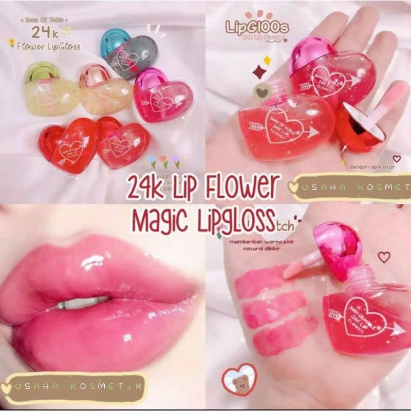 Jual BEST SELLER!! LIP OIL/LIP GLOSS IMAN OF NOBLE BENTUK LOVE L010-2 ...