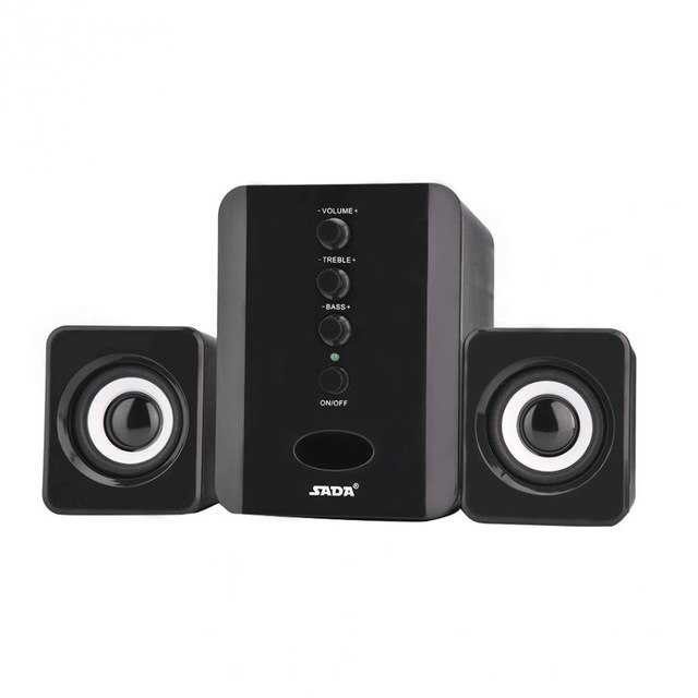 Jual SADA - Speaker Aktif Bass D-202 Speaker 2.1 Stereo Subwoofer ...