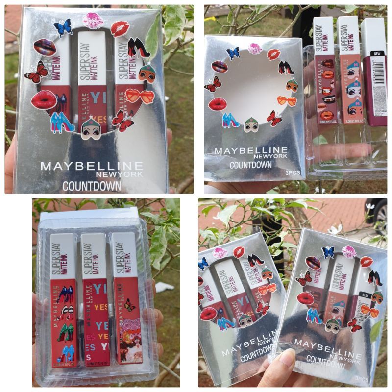 Jual maybeline superstay ink matte coundown karakter ( harga/lusin ...