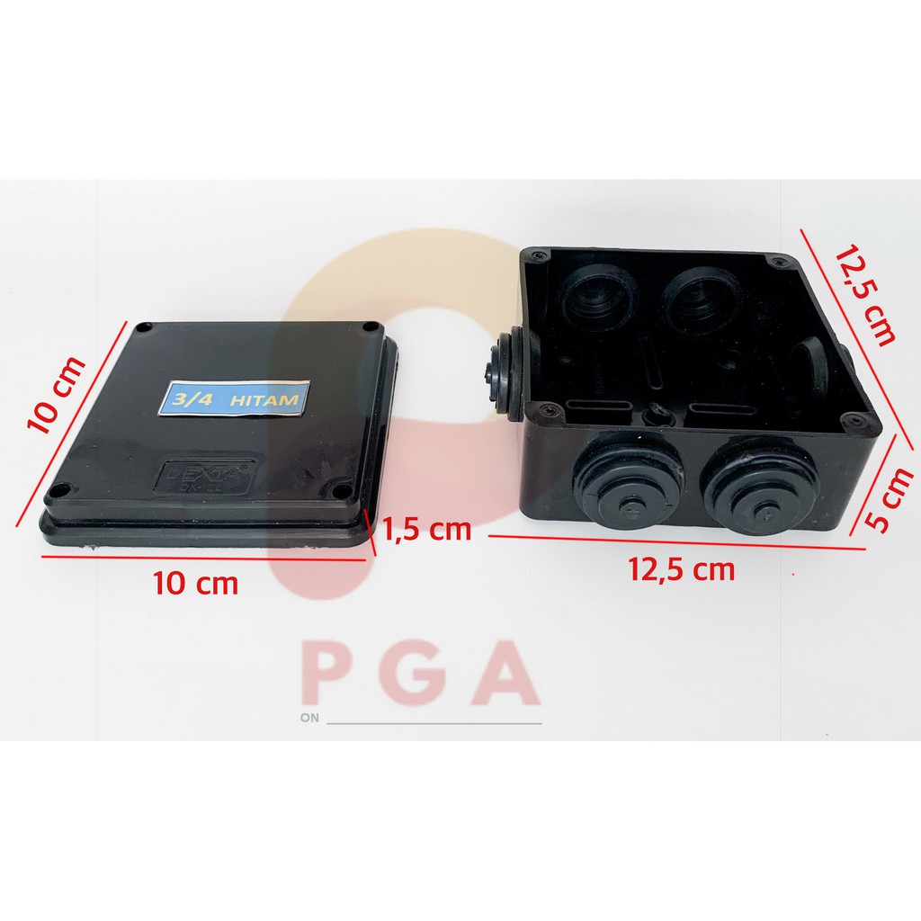 Jual DURADUS 3/4 ( 10 X 10 X 5 cm ) / JUNCTION BOX 3/4 | Shopee Indonesia