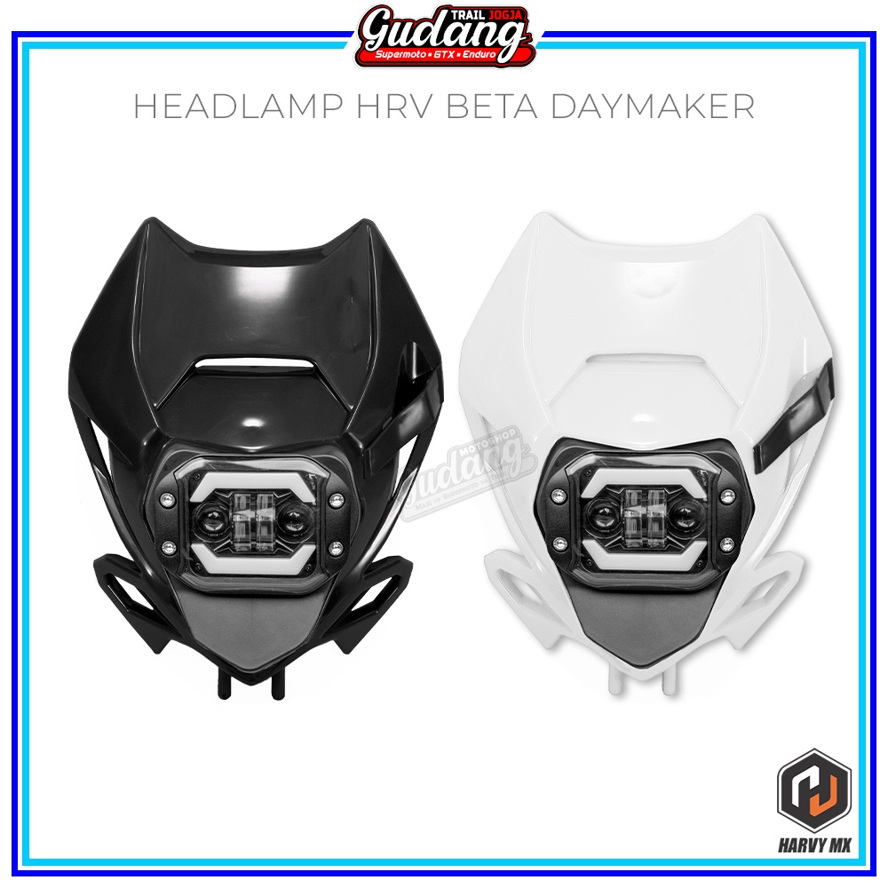 Jual Spakbor Depan Plus Headlamp Daymaker BETA 250 RR 2021 Reflektor Lampu Depan LED Plus Slebor ...